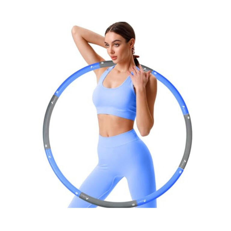 Weighted Hoop 1kg | Fitness Hula Hoop Adults | Soft Foam